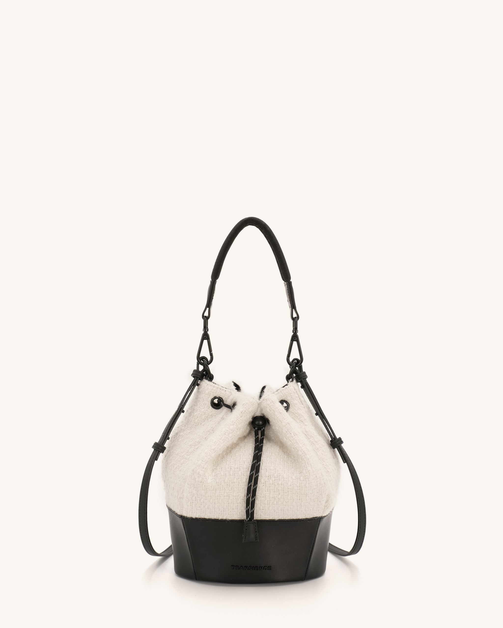 IRL Bucket Bag - Coconut Boucle – TRANSIENCE